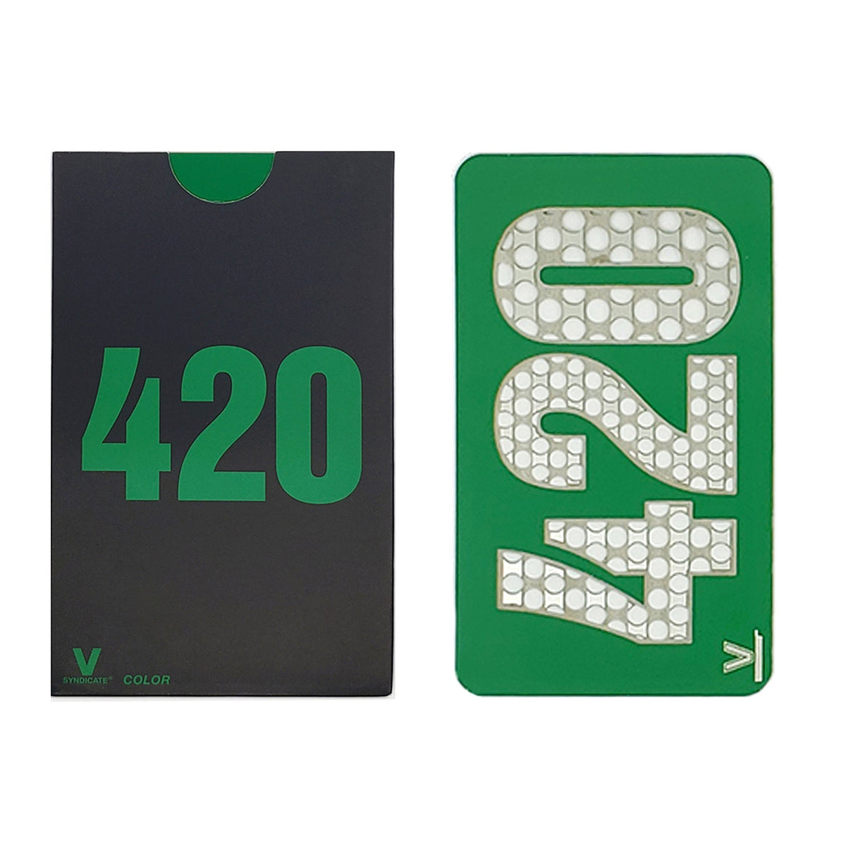 V Syndicate Grinder Card - 420 - Smoke & Vape Shop
